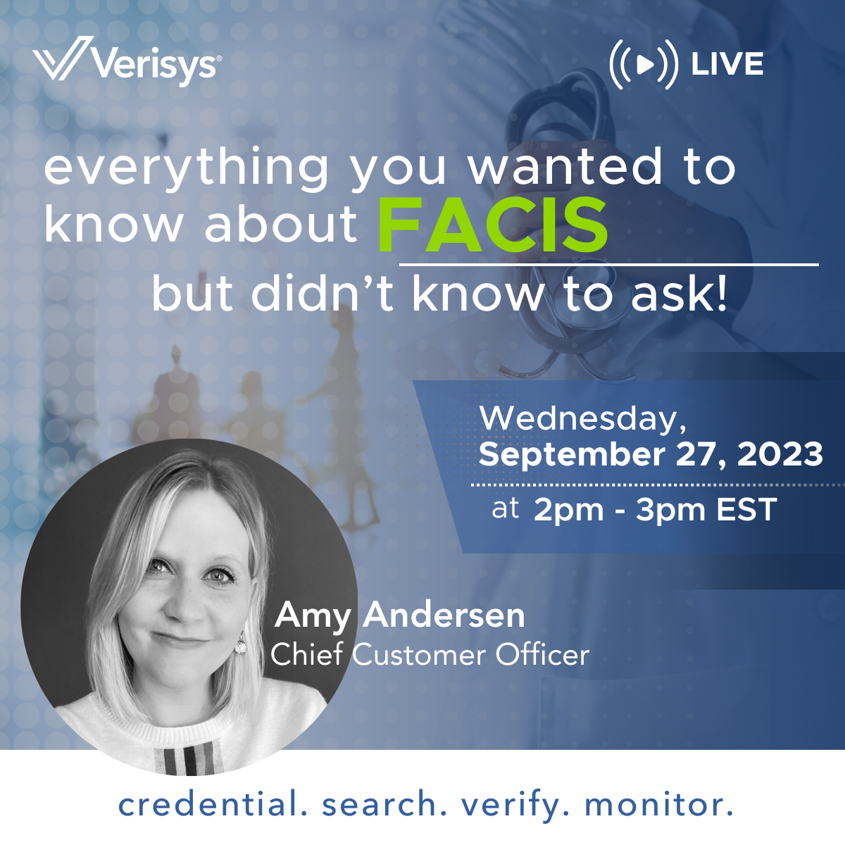 Verisys | FACIS Webinar